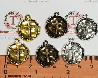 Cross coin | Etsy