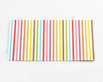 Striped envelope | Etsy