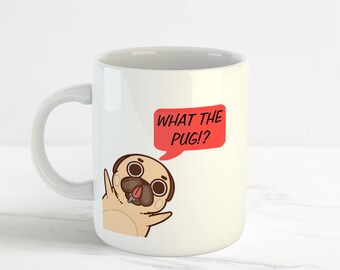 Pug cup | Etsy