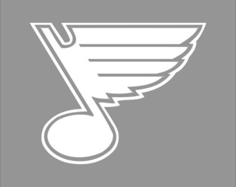 St louis blues decal | Etsy