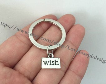 Wish keychain | Etsy