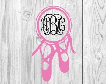 Ballerina monogram | Etsy