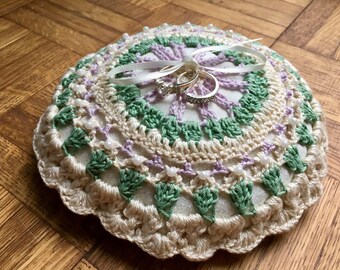 Crocheted Ring Box Pattern PDF