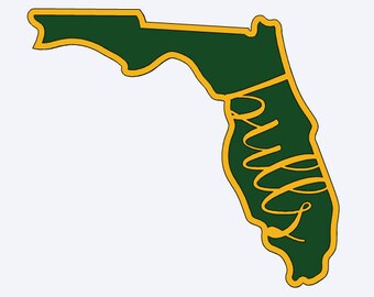 Usf bulls | Etsy