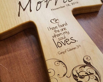 Personalized cross | Etsy