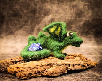 Needle felted dragon | Etsy