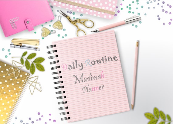 Islamic Muslim Daily Routine Printable Planner 2018 Planner Islamic Muslim Daily Routine Printable Planner 2018 Planner