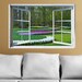Wall mural window self adhesive Holland open window view-3