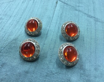 Rhinestone buttons | Etsy