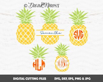 Pineapple svg files | Etsy