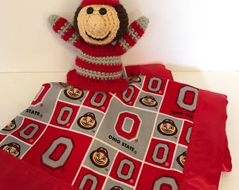 Ohio state crochet | Etsy