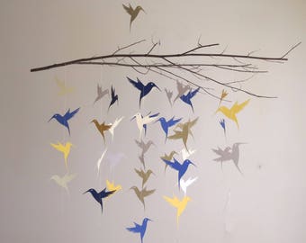 Hanging ceiling bird | Etsy