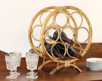 Vintage wine rack | Etsy