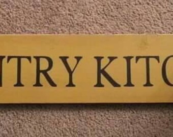 Country kitchen sign | Etsy