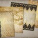 Black and Gold Lace Digital Paper rustic digital paper black