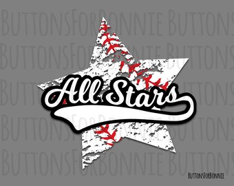All star baseball | Etsy