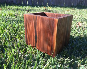 Cedar planter box | Etsy