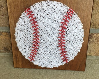 Baseball string art | Etsy