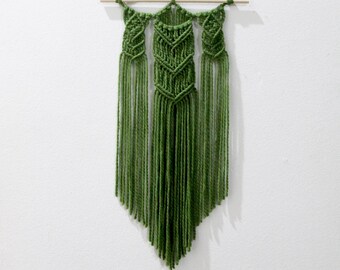 Green macrame | Etsy