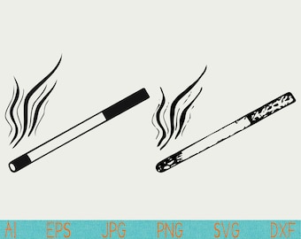 Cigarette svg | Etsy