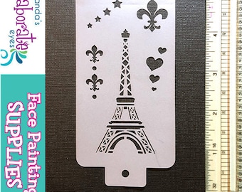 Eiffel tower stencil | Etsy