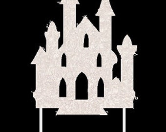 Castle cake topper | Etsy