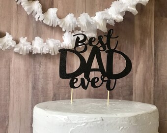 Dad cake topper | Etsy
