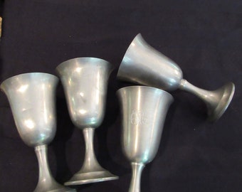 Pewter goblet | Etsy