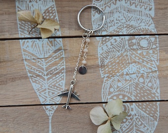 Road Trip Key Chain Choice Travel Key Ring in 16 Colors