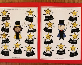 Punctuation Snack Time File Folder Game Printable PDF