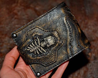 Steampunk wallet | Etsy