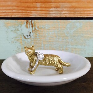 Cat wedding ring | Etsy