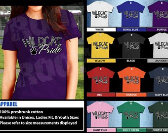 Wildcat shirt | Etsy