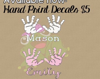Handprint | Etsy