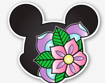 Mickey sticker | Etsy