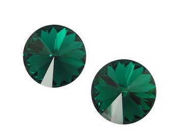 10.5mm SMOKED TOPAZ Rivolis Swarovski Rivoli Stones 10.7mm