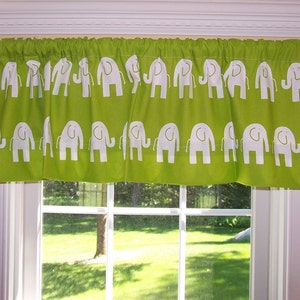 Chartreuse curtains | Etsy