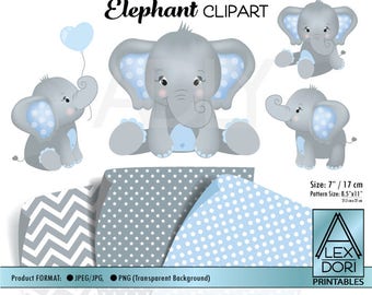 Elephant baby shower decorations | Etsy