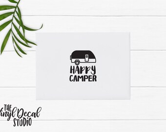 Camping vinyl decal | Etsy