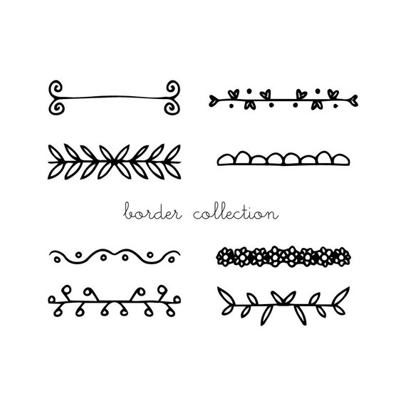 Border Lines Clip Art