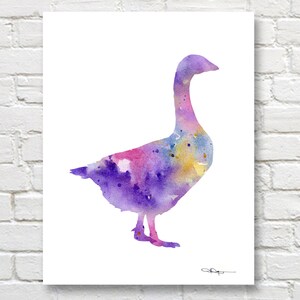 Geese art | Etsy