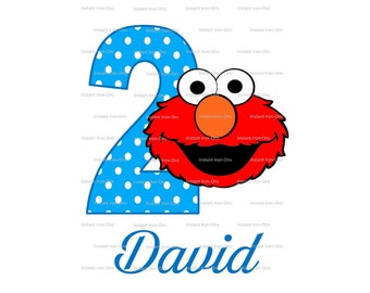 Elmo 2nd birthday | Etsy