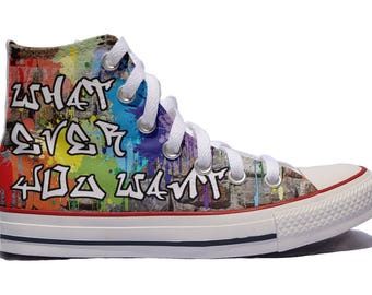 Graffiti converse | Etsy