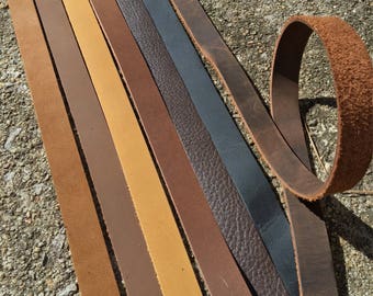 Leather strips | Etsy