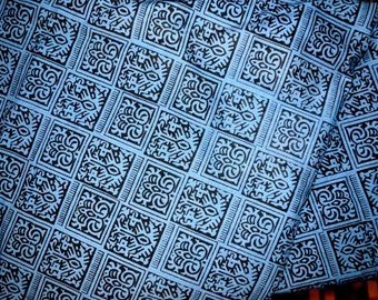 Block print curtains | Etsy