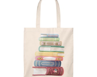 Library tote bag | Etsy