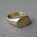 Gold signet ring 14k solid gold signet ring solid gold ring