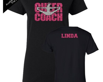 Cheer coach shirt | Etsy