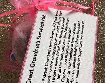Grandma survival kit | Etsy