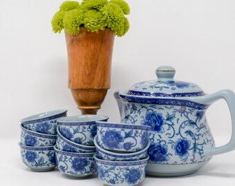 Chinese tea set | Etsy